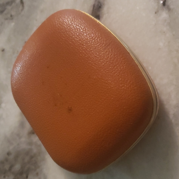 Other | Vintage Westclox Windup Travel Alarm Clock Leather Clam Shell ...